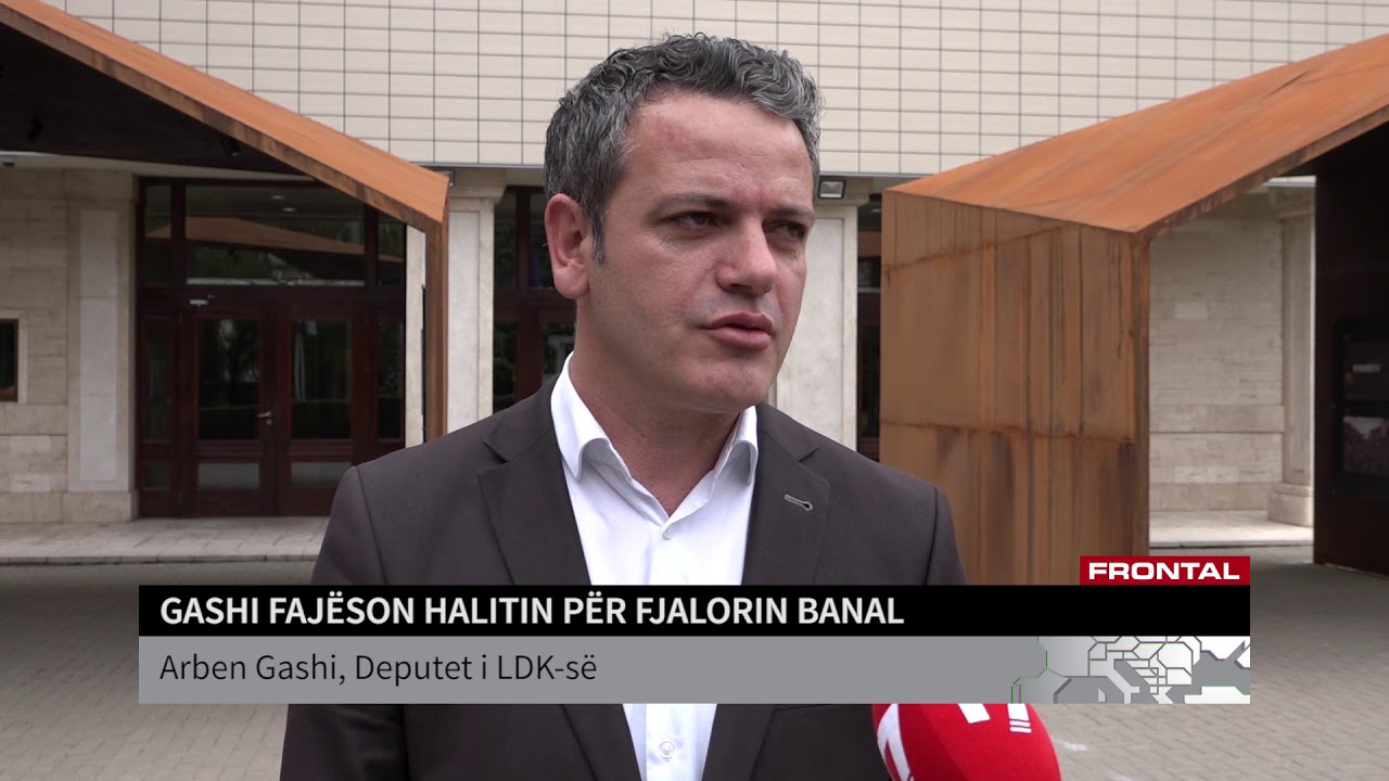 GASHI FAJËSON HALITIN PËR FJALORIN BANAL | T7 - YouTube