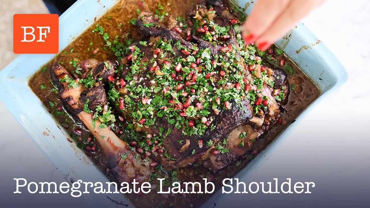 Pomegranate Lamb Shoulder with Honey | Rosh Hashanah Lamb Recipe ...