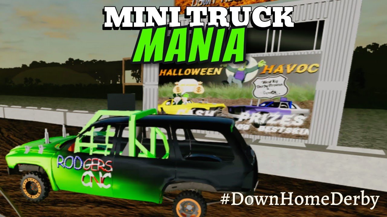 Mini Truck Demolition Derby (BeamNG) - YouTube