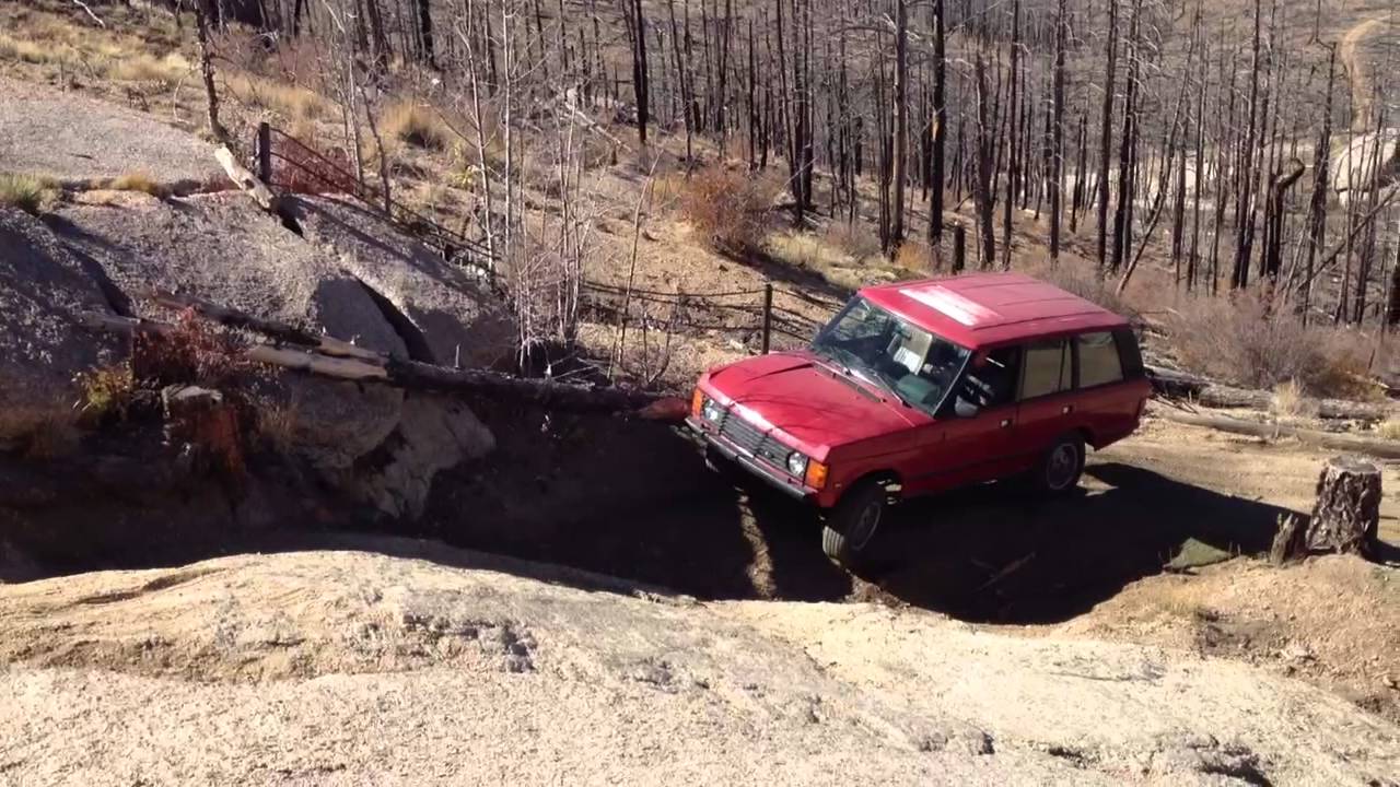Longwater gulch rock land rover - YouTube