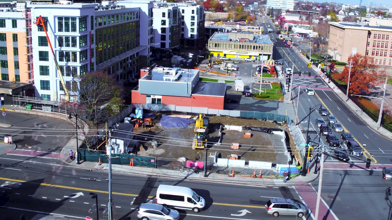 New Construction | Chase Bank | Quincy, MA | Boston MSA - YouTube