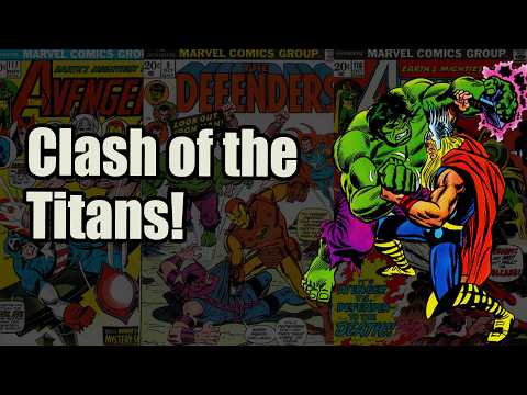 The Epic Avengers Defenders War | Steve Englehart Sal Buscema and Bob Brown