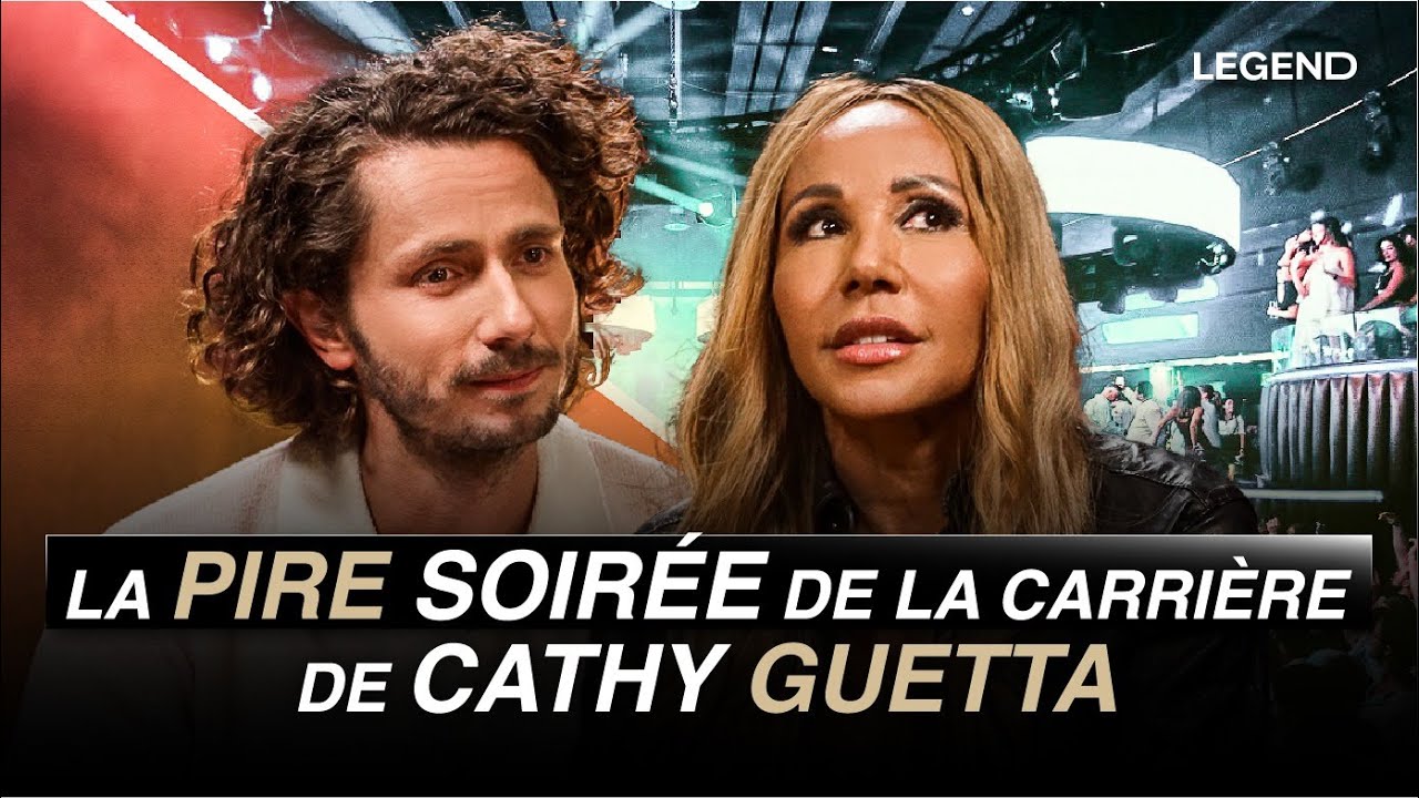 La pire soirée de la carrière de Cathy Guetta - YouTube