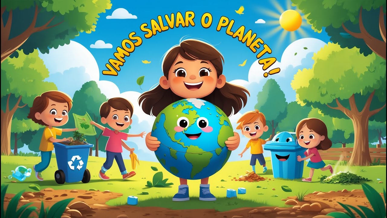 Cuidar do Planeta é Muito Legal! - Música Divertida para Ensinar as ...