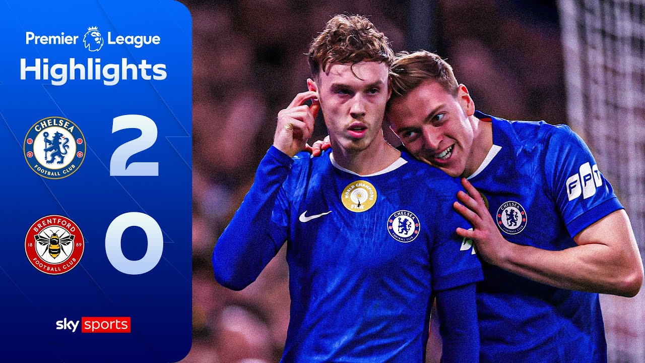 Palmer & Pedro SHINE at the Bridge! 🌟 | Chelsea 2-0 Brentford | Premier ...