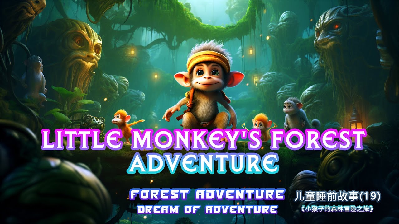 🐵🌲 | Mischievous Monkey's Adventure: Wild Forest Expedition! - YouTube