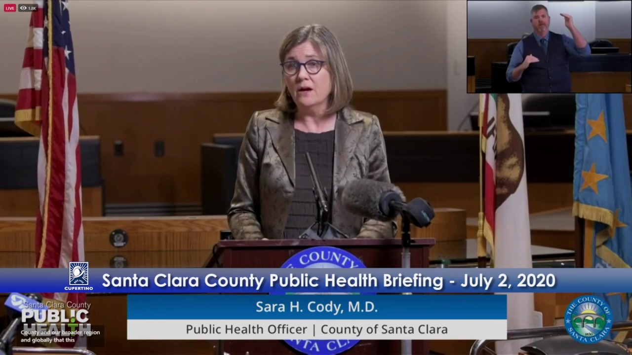 County Public Health Press Conference: Update to the Shelter-in-Place ...
