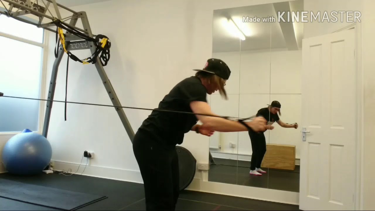 Bracing Strengthening Tutorial Series: Band Pushes - YouTube