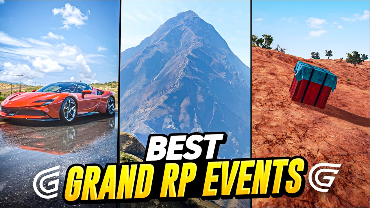 3 Best Grand RP Events You Should Try | Air Drop Event, Mad Racers and ...