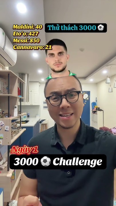Thử thách 3000 bàn thắng ngày 1 #football #ducanhnghienbongda - YouTube