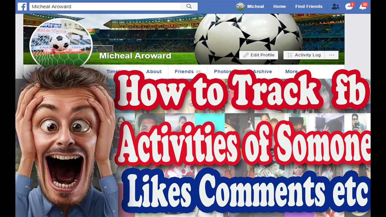 ||How to track Facebook friends/followers activities | Likes, Comments ...