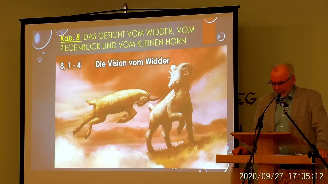 Predigt zu Daniel 8 von Prediger Klaus Neubert - YouTube