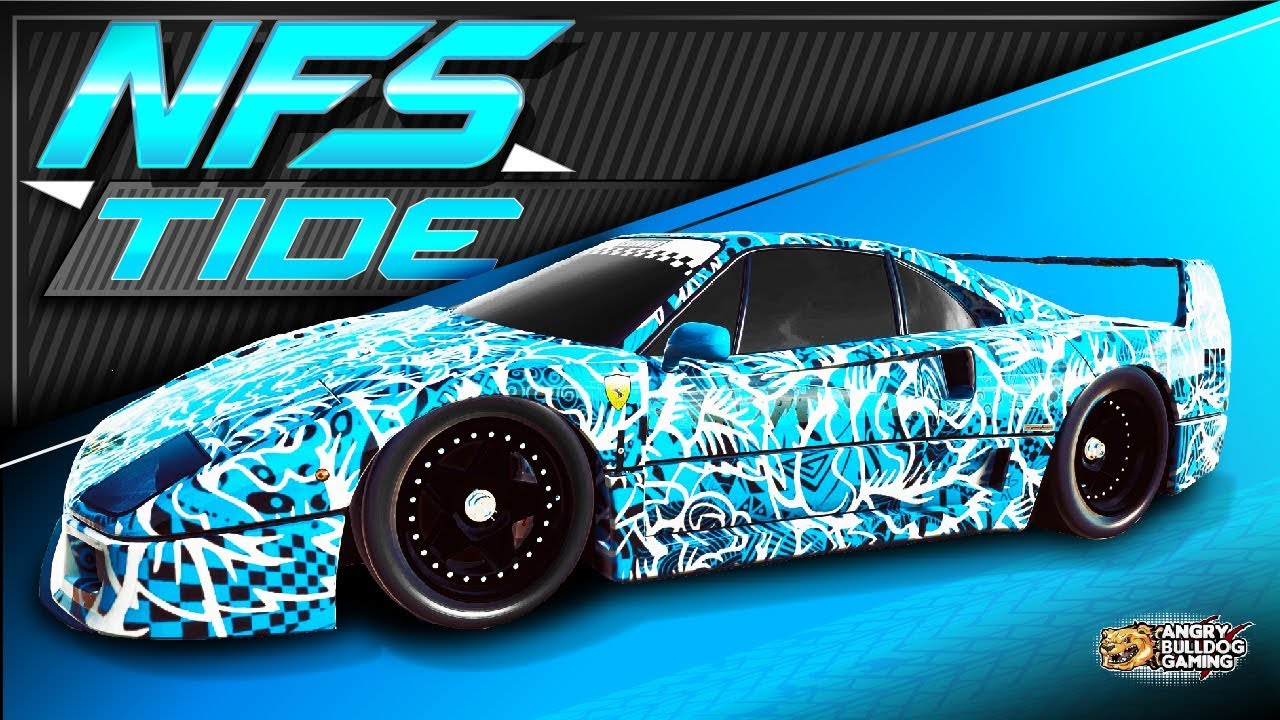 NFS-HEAT LOW TIDE WRAP TUTORIAL │LIVERY CAR WRAPS │F40 '87 Ferrari ...