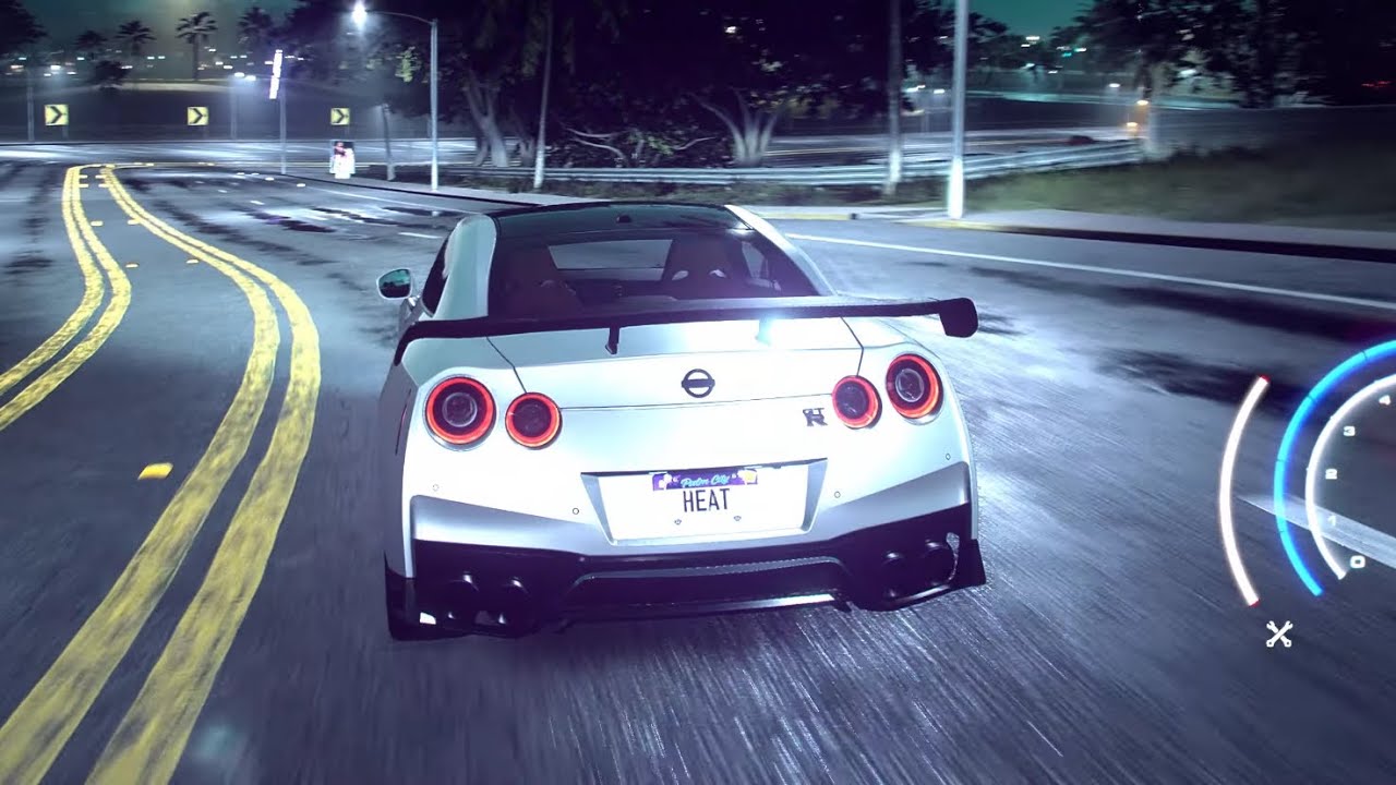 【4K】R35 GT-R Need For Speed Heat - YouTube