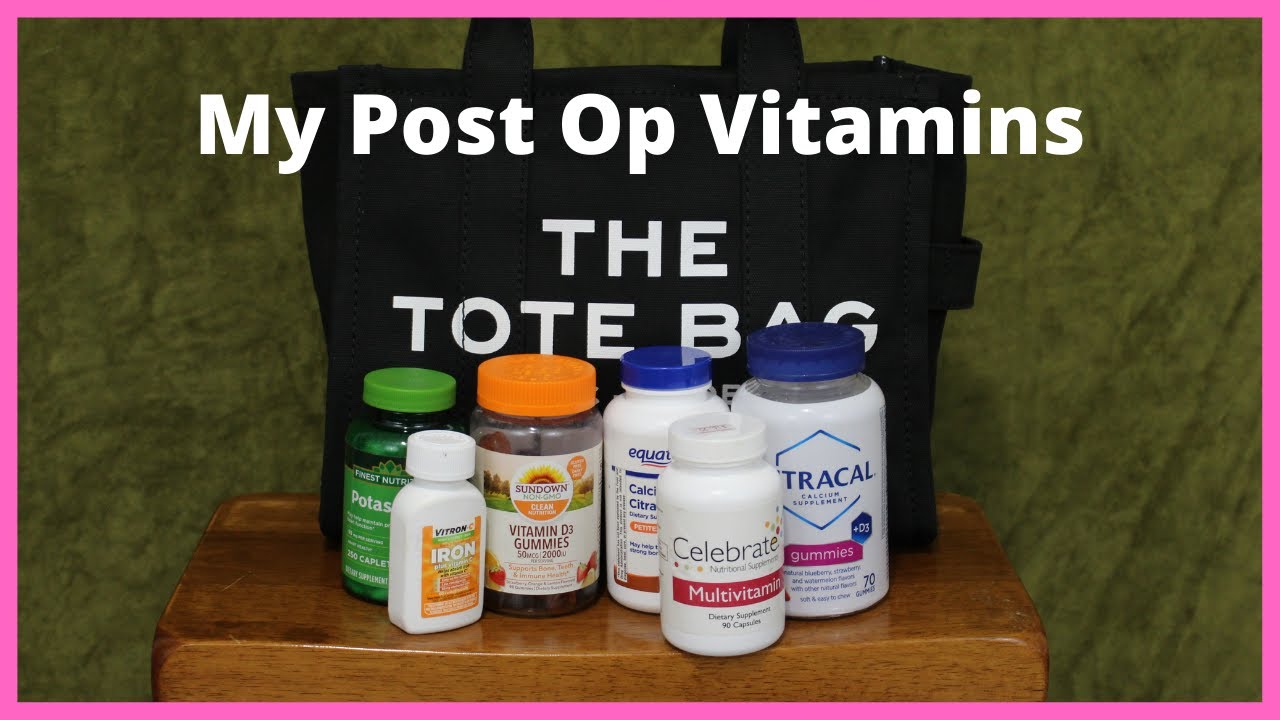 Post Op Vitamins - YouTube