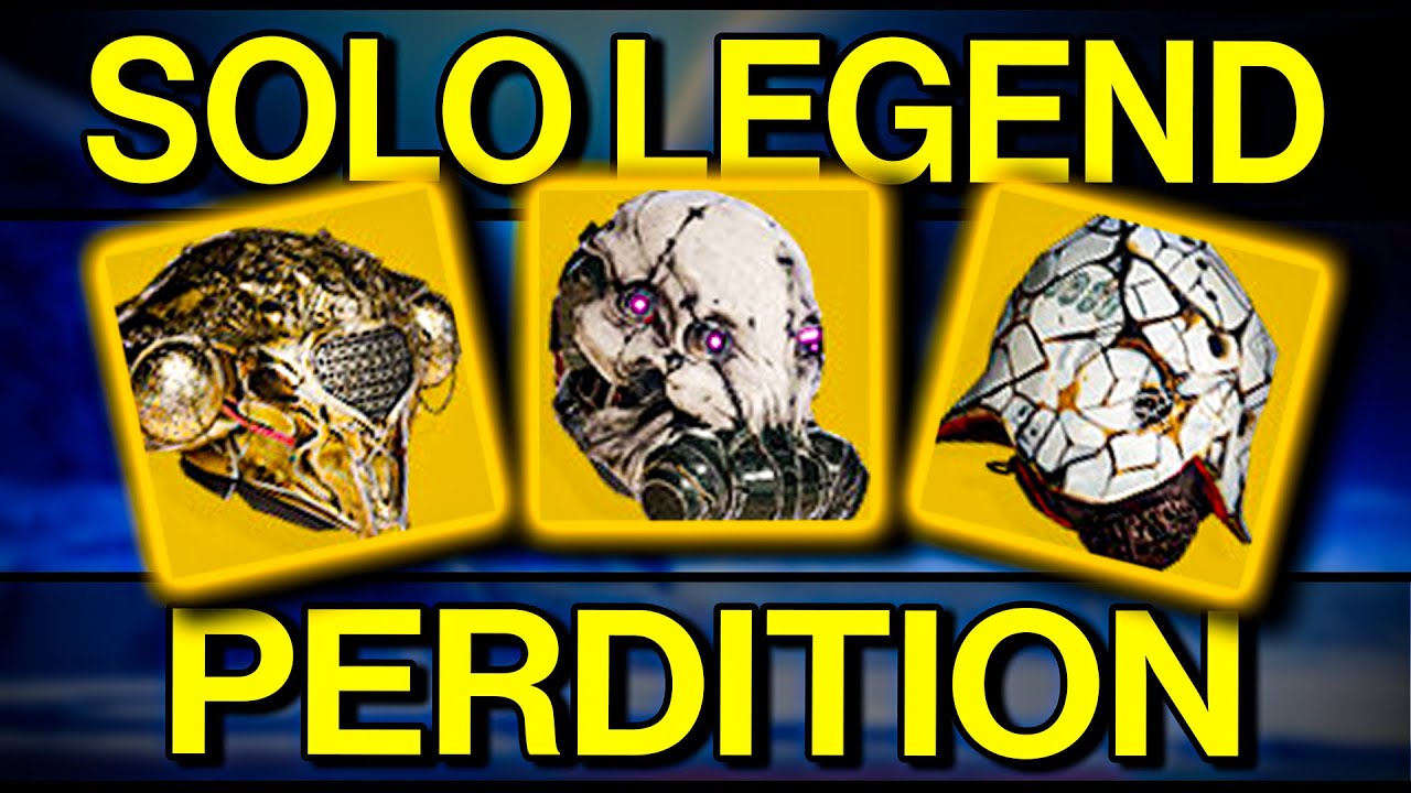 Destiny 2: SOLO LEGEND Perdition Lost Sector | Earn MASK OF BAKRIS ...