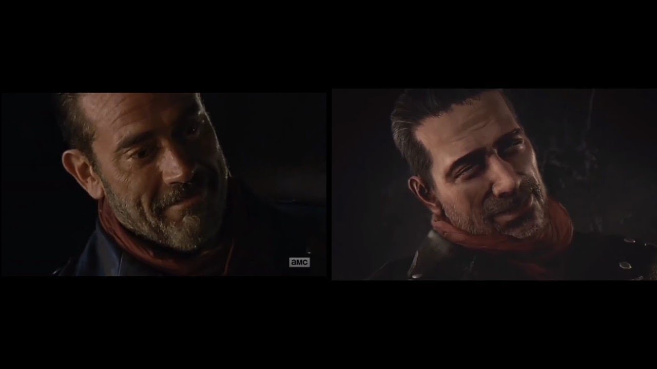 Negan (The Walking Dead Series ) and Negan (Tekken 7) Video Comparison ...