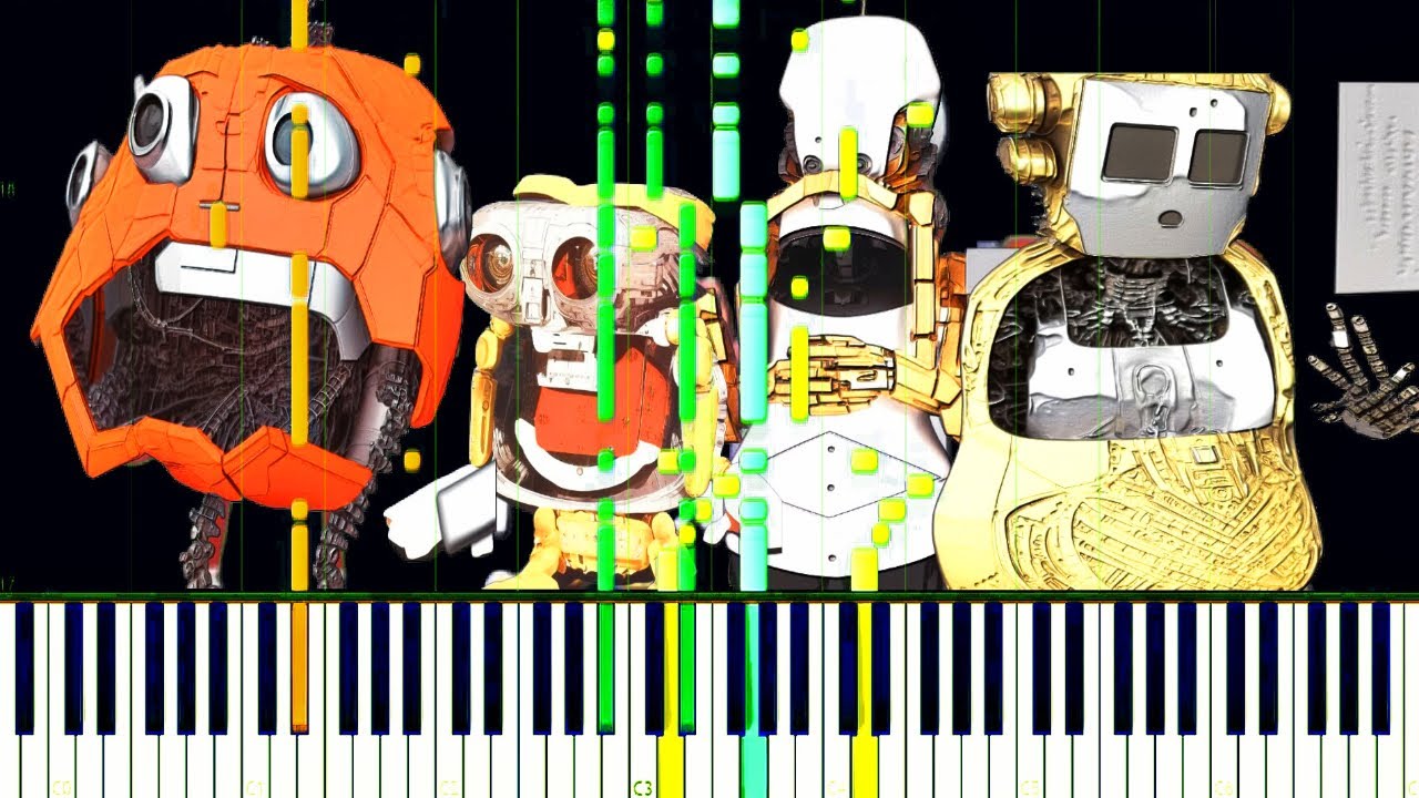 Pizza Tower Screaming Meme but it's Piano - NEW ROBOTS - YouTube