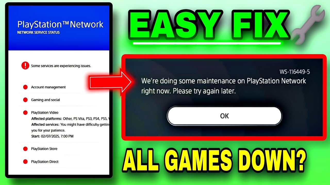 Playstation Servers Down Today | Some Services Are Experiencing Issues ...