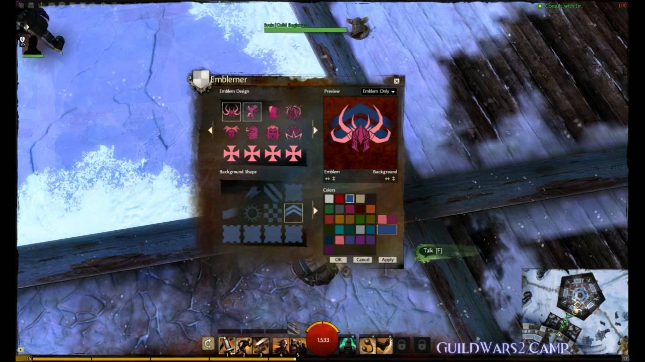 Guild Emblem Designs - Guild Wars 2 Beta 2 - YouTube