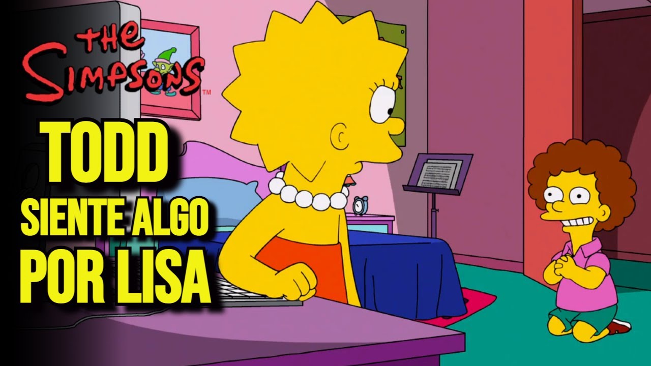 Los Simpson TODD Siente Algo por LISA resumen | Utacaramba - YouTube