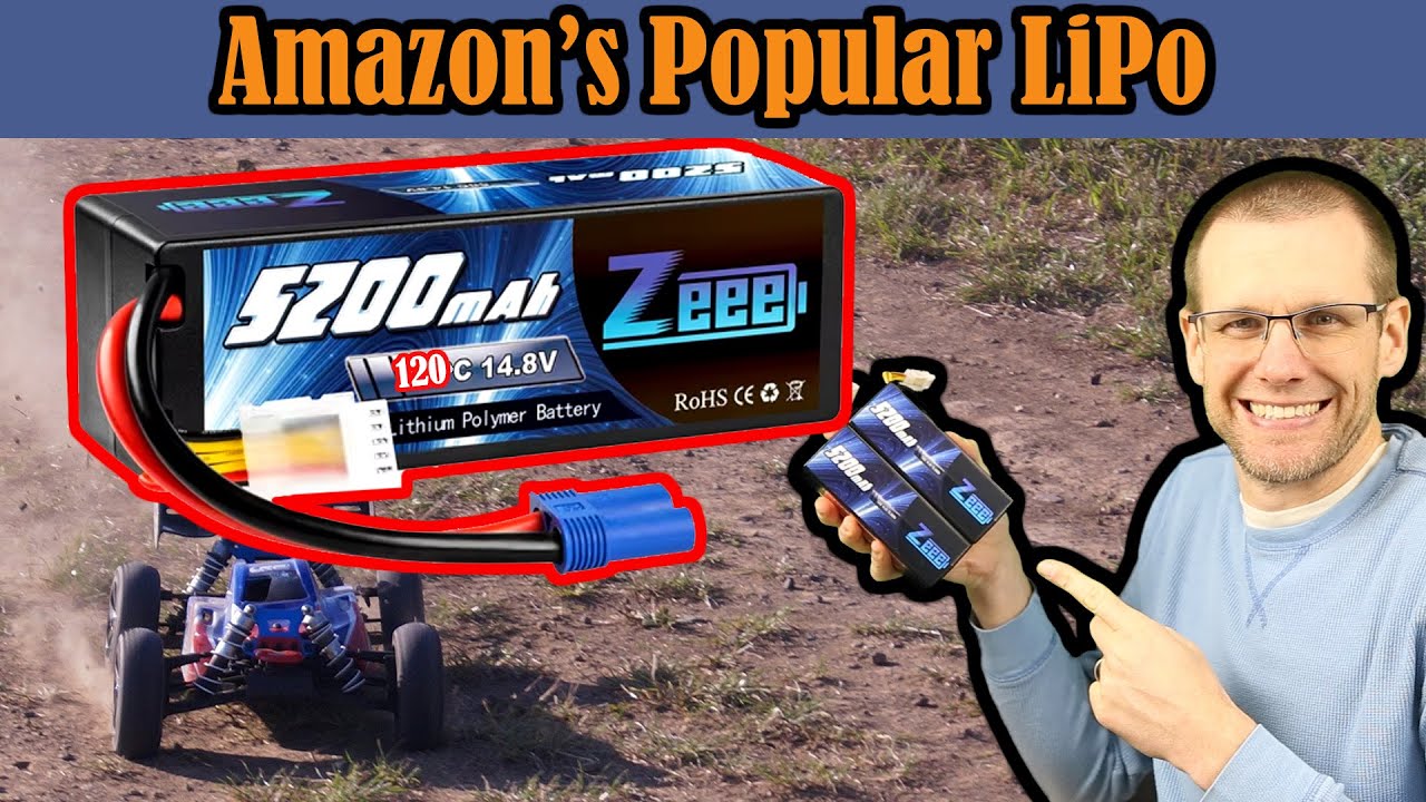 The Most Intense Zeee Battery Performance Test on YouTube! 5200mAh 120C ...
