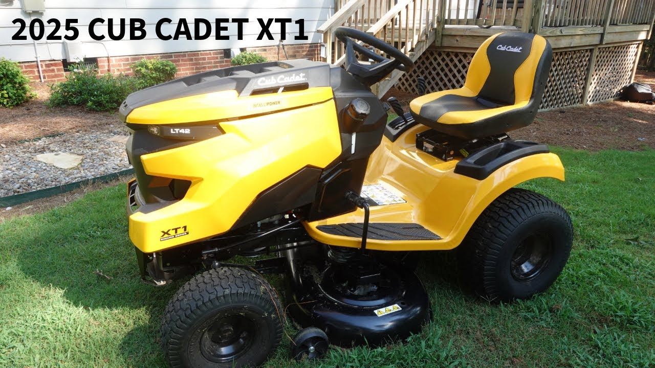 Cub Cadet XT1 LT42 1 month review! - YouTube