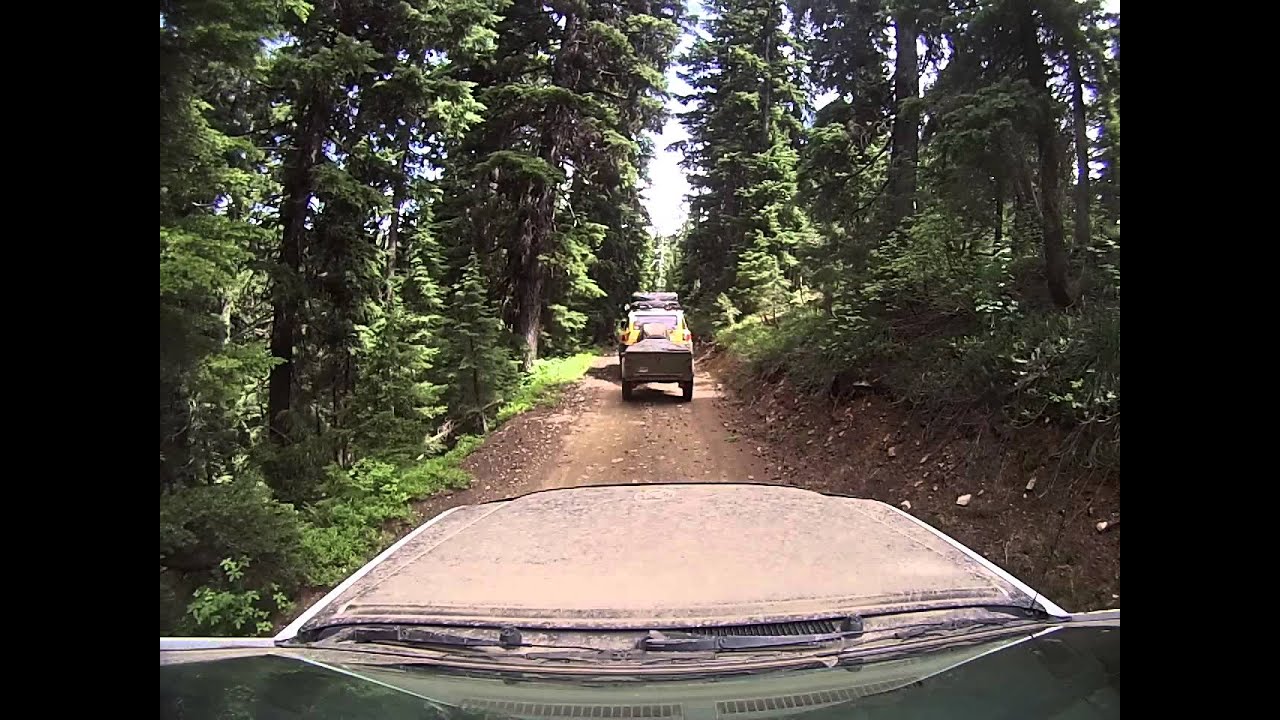 Lolo Motorway: Heading westbound past Dry Camp - YouTube