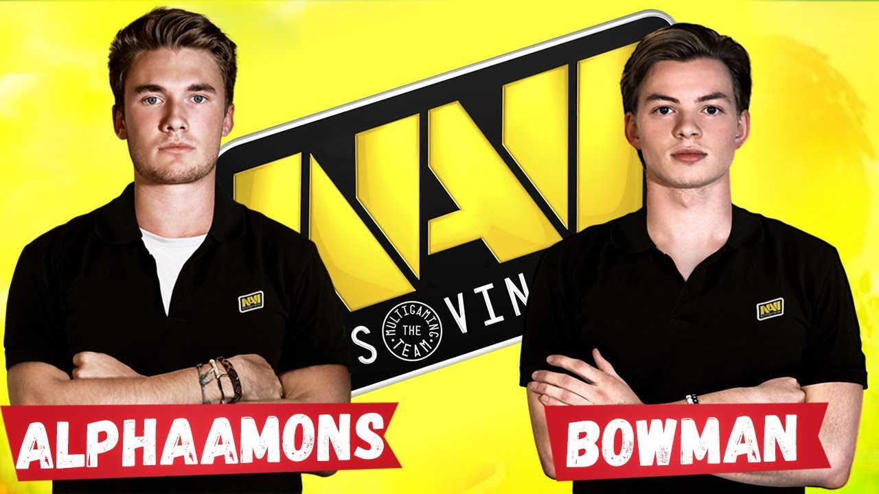 NAVI FORTNITE. КАК ОНИ ИГРАЮТ? BOWMAN И ALPHAAMONS НАСТРОЙКИ. НАВИ ...