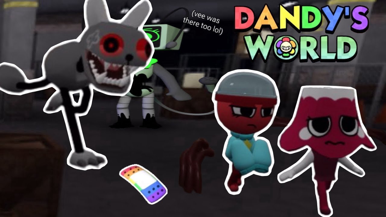 GETTING JUMPED BY PEBBLE AND VEE IN DANDY’S WORLD (Did we survive⁉️ ...