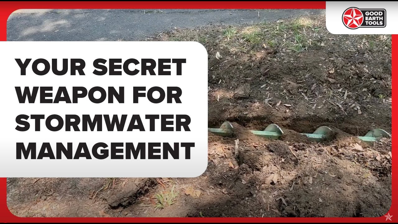 Good Earth Tools' Municipal Culvert Cleaner - YouTube