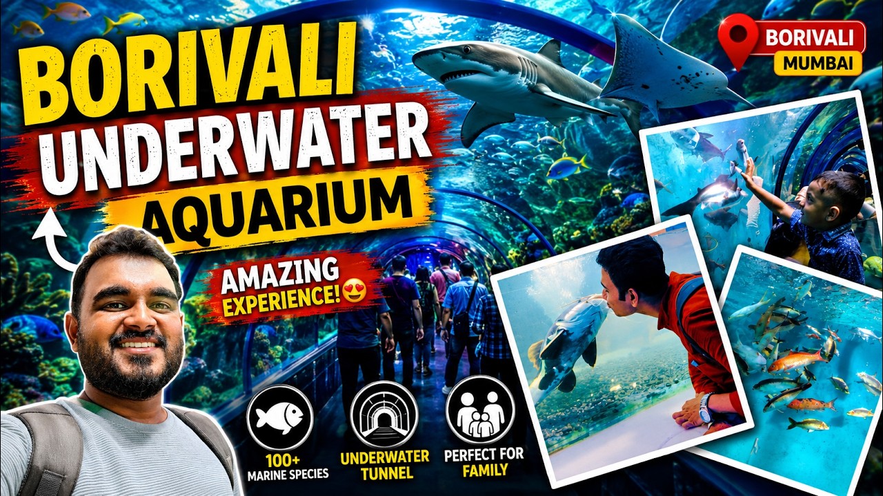 Borivali Underwater Aquarium | Just Like Dubai Underwater Aquarium ...