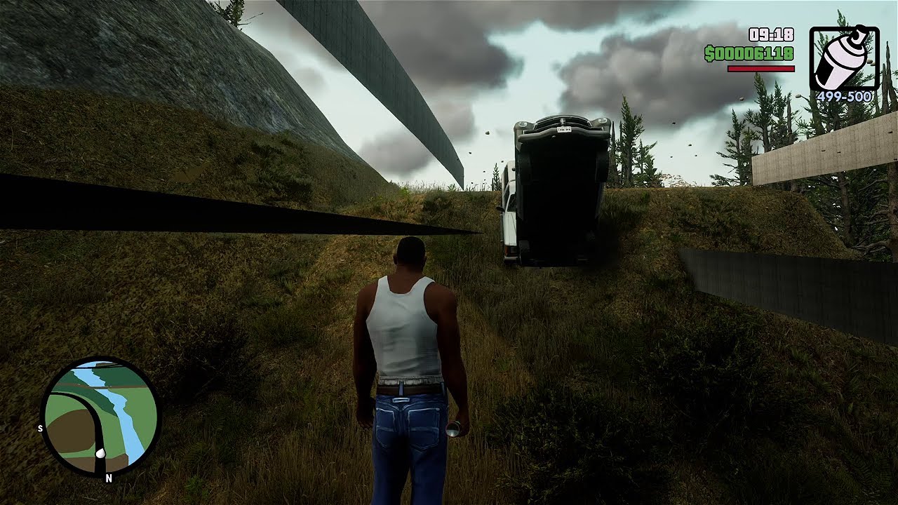 GTA SA Remastered Glitches, Bugs, Objects Misplacement (Definitive ...