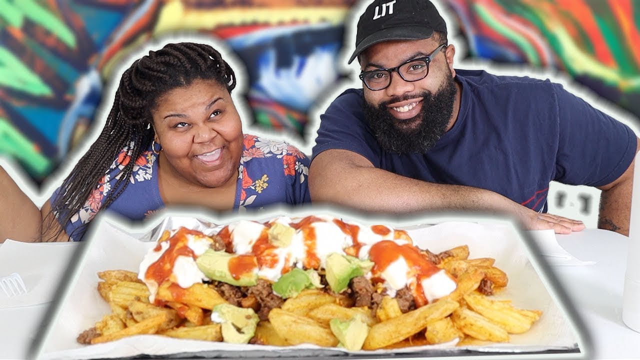 LOADED CHEESY NACHO FRIES| loaded fries recipe| nachos - YouTube