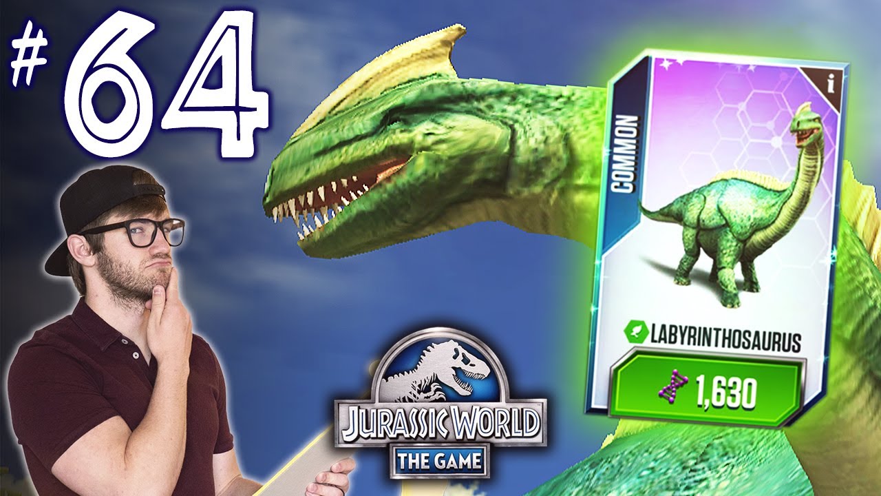 ANOTHER HYBRID (LABYRINTHOSAURUS) | Part 64 | Jurassic World: The Game ...