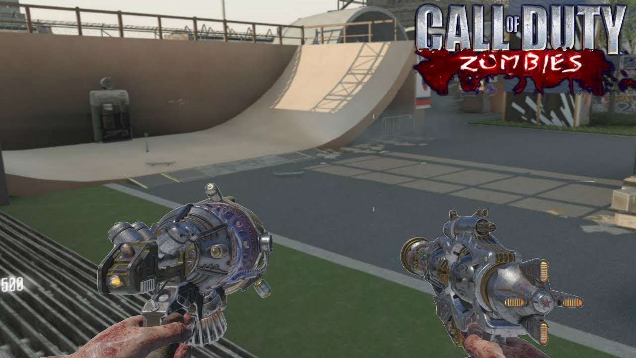 SKATE PARK ZOMBIES CUSTOM MAP | Call Of Duty: Black Ops 3 Custom ...