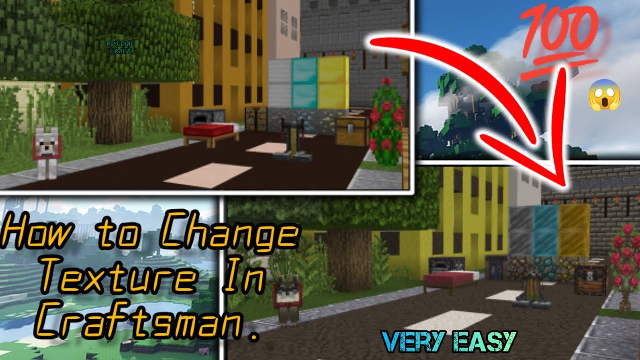 How to change textures in Craftsman Game. #BuildingCraft #Craftsman ...