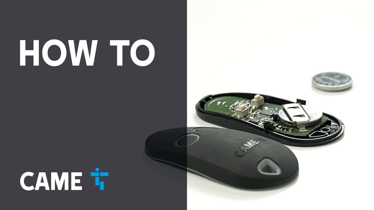 HOW TO REPLACE THE BATTERY OF TOP TRANSMITTERS - YouTube