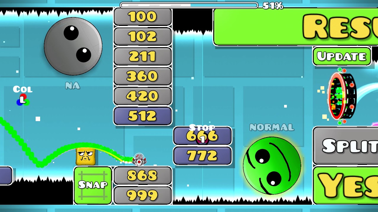 GD | I Built A Level by Player Time - YouTube