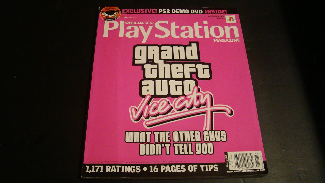 FC+G presents Official U.S. PlayStation magazine November 2002 Grand ...