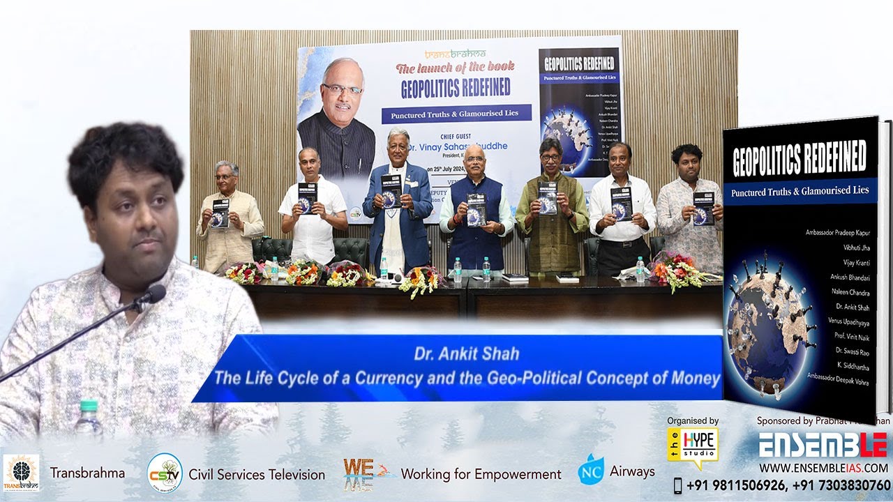 Dr. Ankit Shah | Book Launch | GEOPOLITICS REDEFINED PUNCTURED TRUTHS ...