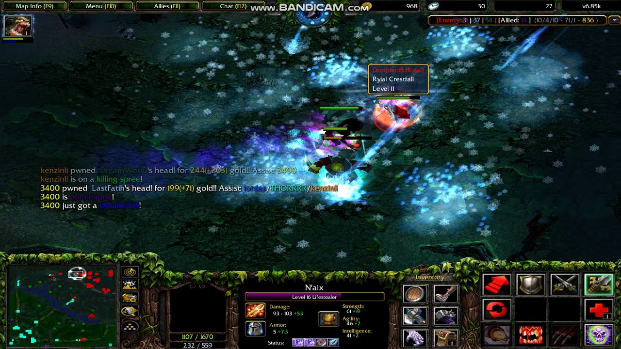 naix mega kill LVL 15 - YouTube