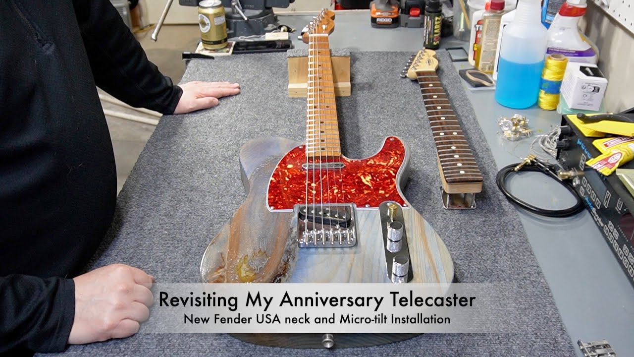 My Anniversary Telecaster Project: Update - New Neck and Micro-tilt ...