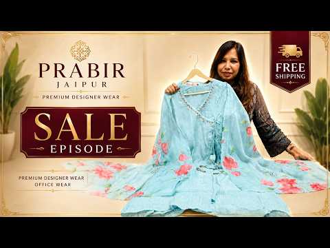 EP - 59 MEGA SALE ON PREMIUM DESIGNER BOUTIQUE COLLECTION, MUL CHANDERI, CHINON, TISSUE SHIMMER,