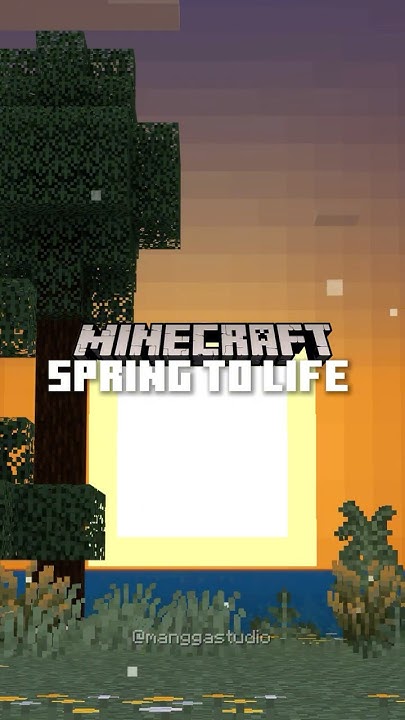 Minecraft Spring to Life Update! #minecraft - YouTube