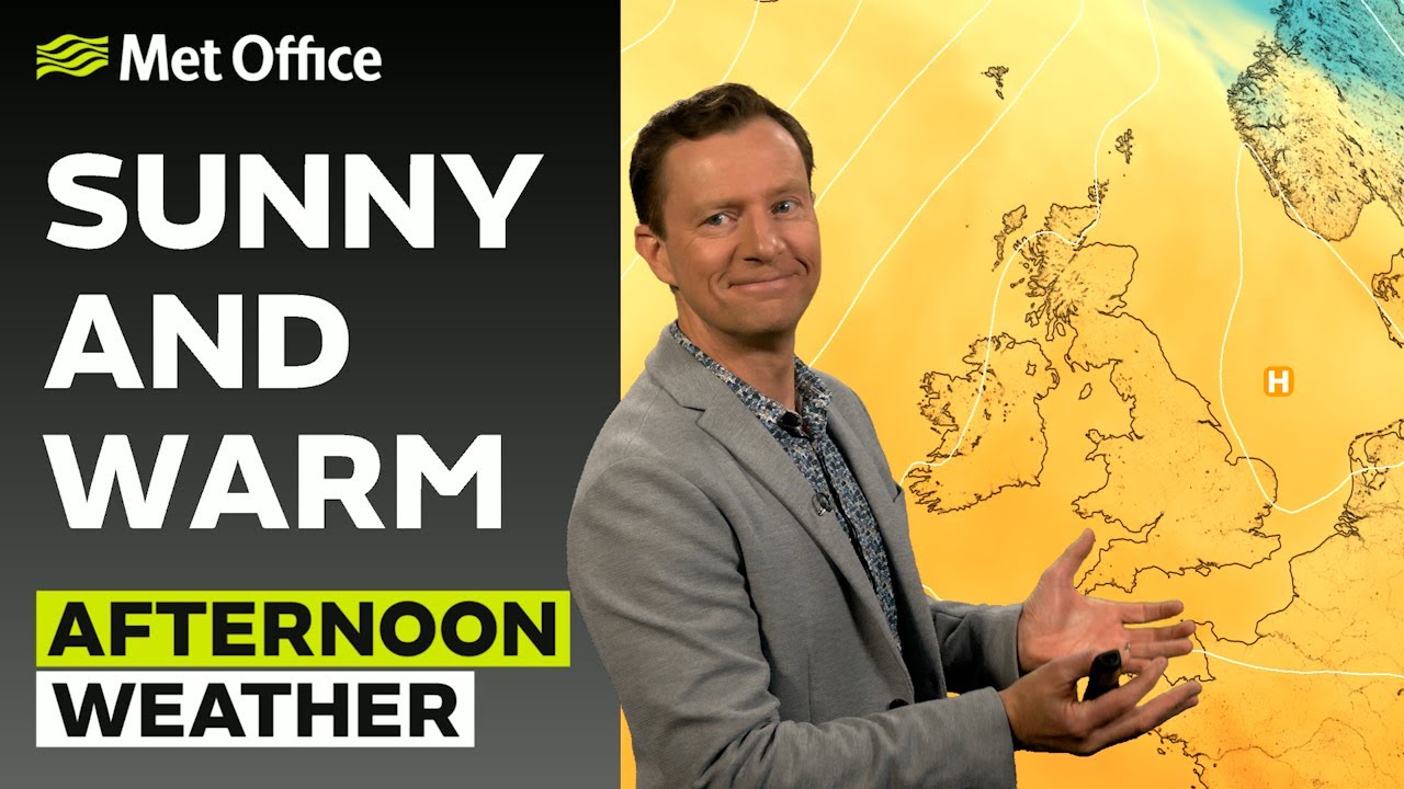 10/05/24 – Dry, fine and sunny – Afternoon Weather Forecast UK – Met ...