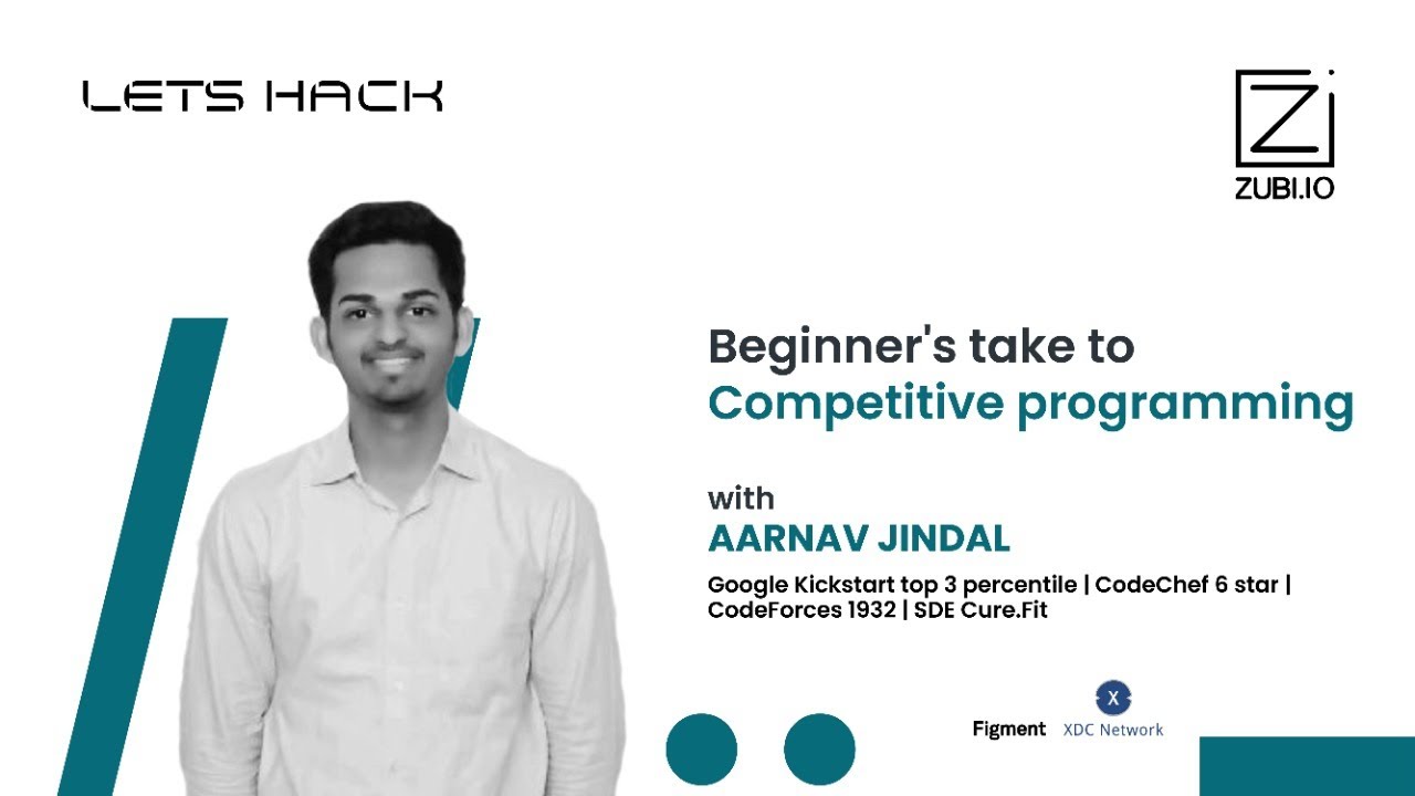 Beginner's Take to Competitive Programming - Aarnav Jindal - YouTube