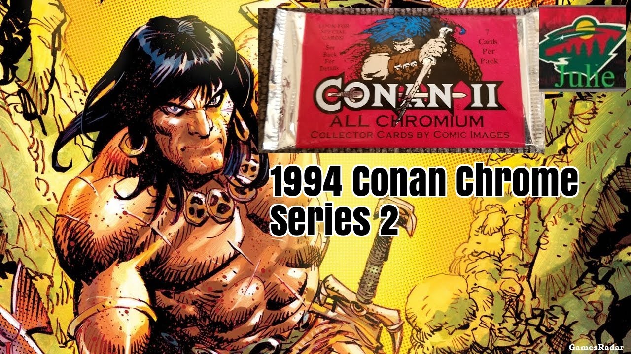 Prizm Conan! | 1994 Conan Chrome Series 2 - YouTube