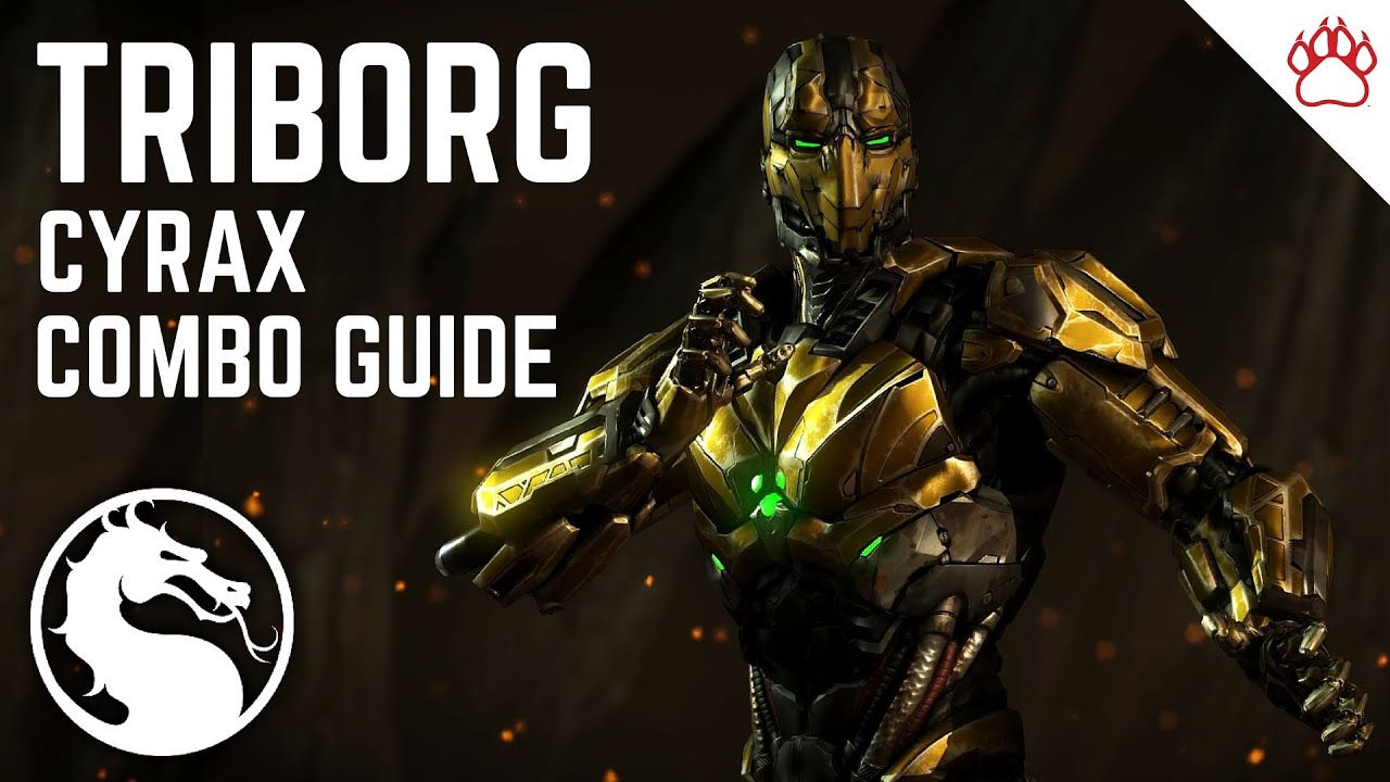 Mortal Kombat X: Triborg (Cyrax) Complete Combo Guide 11%-46% - YouTube