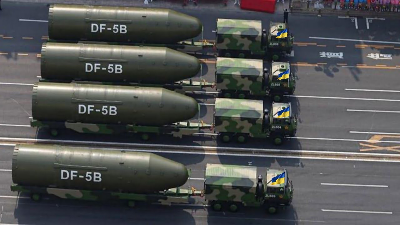 5 minutes ago! Ukrainian DF-5B Missile Attack Successfully Repulses ...